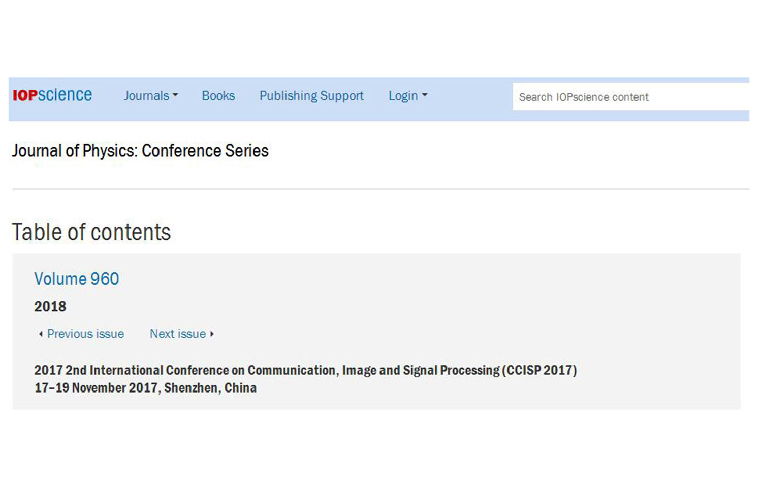 CCISP 2025 | 2025 10th International Conference on Communication, Image ...